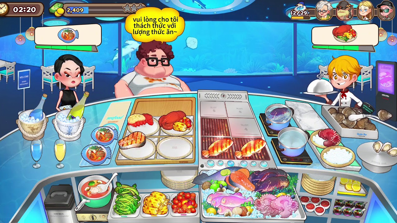 Cooking Adventure | Seafood Restaurant | Level 55 - YouTube