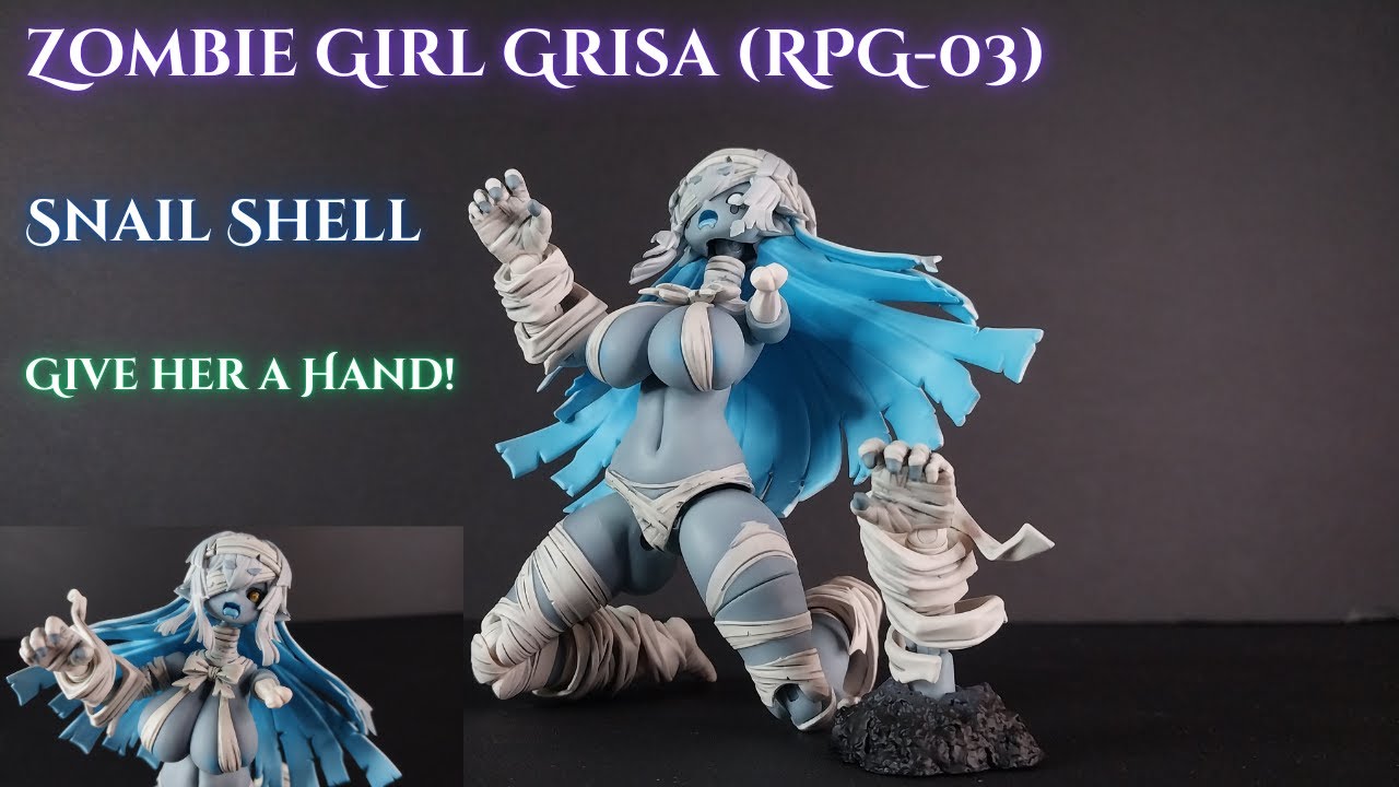 Zombie Girl Grisa (RPG-03) - Snail Shell Studio - Review - YouTube