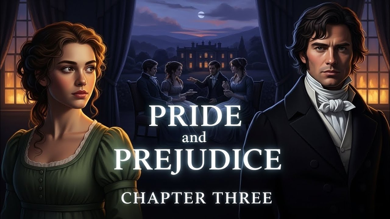 Pride and prejudice Chapter three Audiobook | Classic Jane Austen Story ...