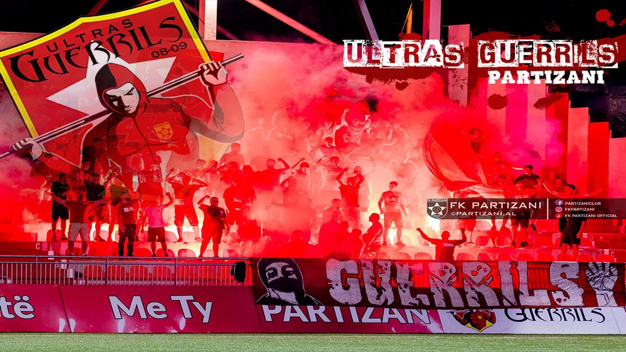 Ultras Guerrils | PARTIZANI - Vllaznia (19/08/2024) - YouTube