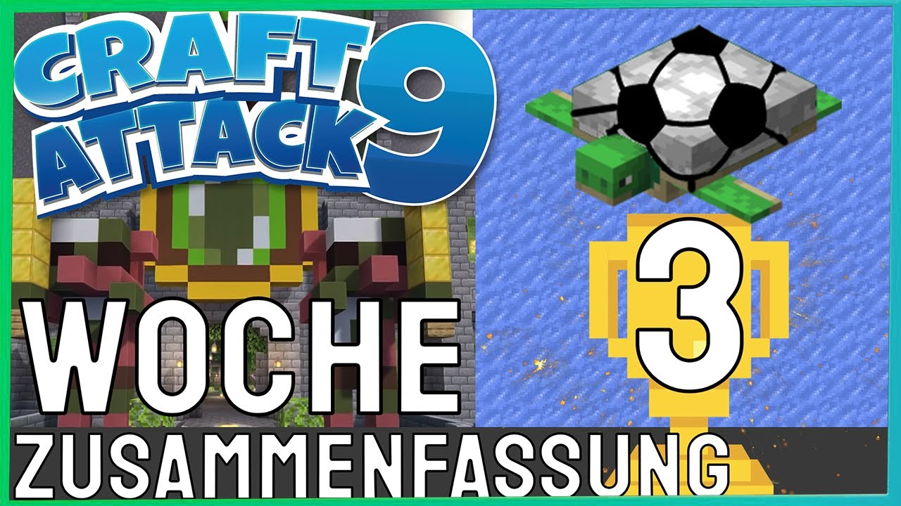 Craft Attack 9 Komplette Woche 3 ZUSAMMENFASSUNG - Jeder Teilnehmer ...