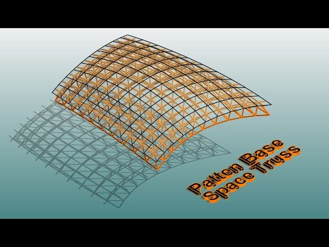 Everyday Revit (Day 430) - Pattern Based Space Truss - YouTube