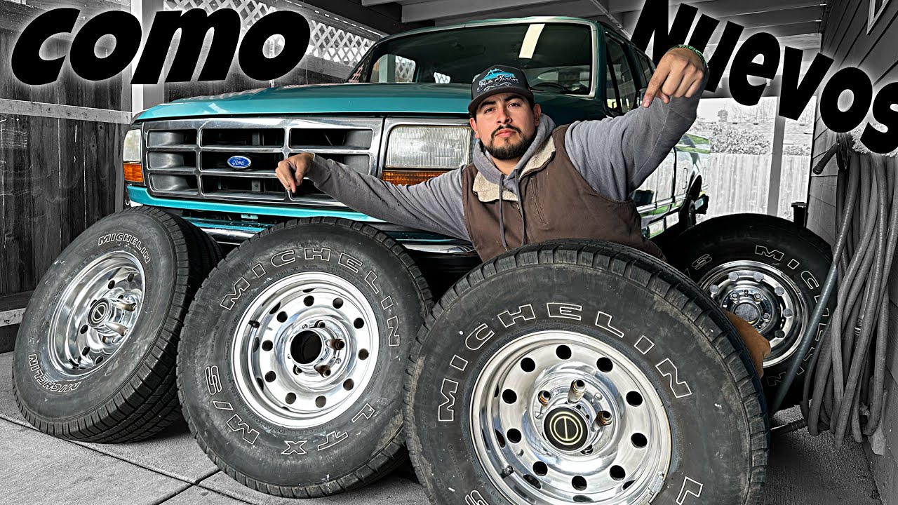 WOW‼️Asi Le Hago Para Limpiar Y Pulir Rines De Aluminio de Foringa ...