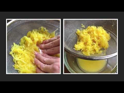 Spaghetti Squash Hashbrowns - YouTube