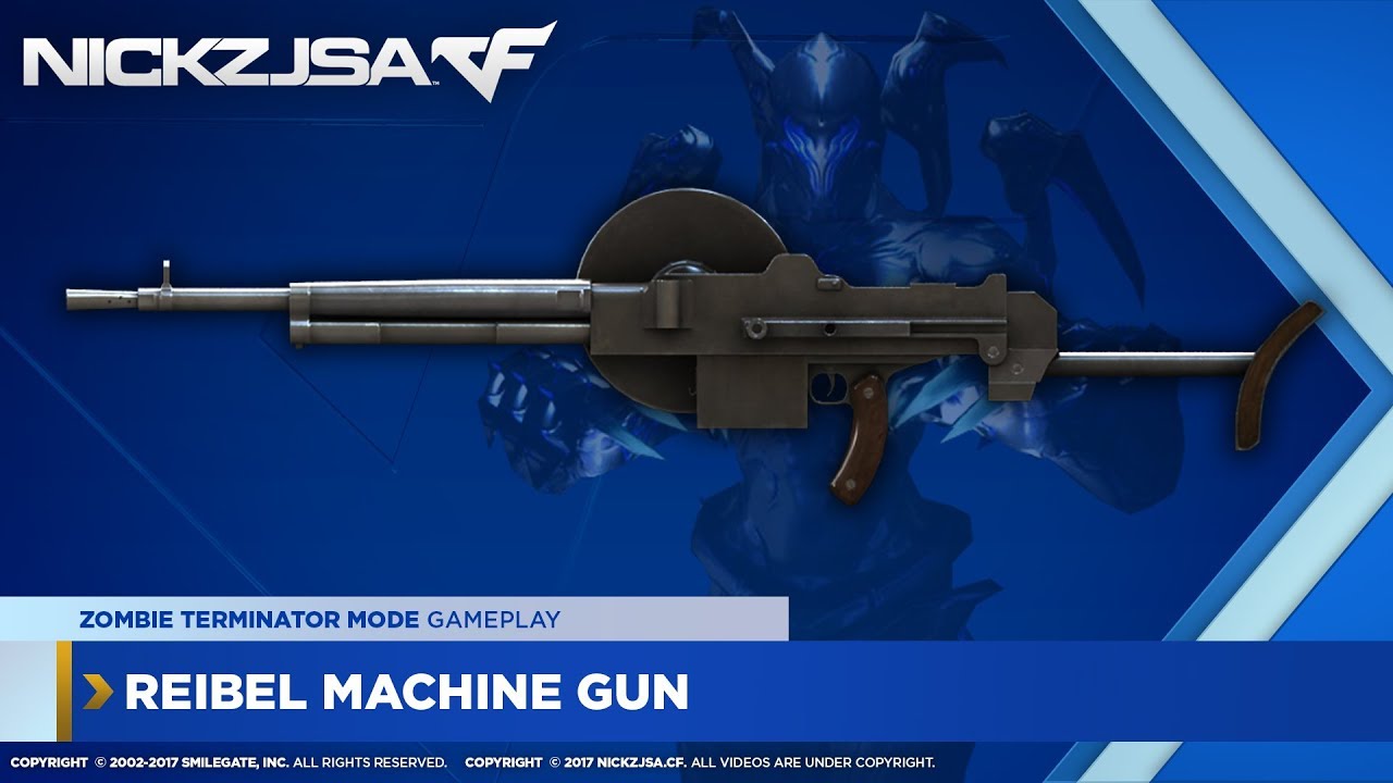 Reibel Machine Gun (HMX/ZTM) | CROSSFIRE Indonesia - YouTube