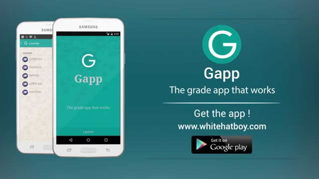 Introducing Gapp, new College Grade Mobile App - YouTube