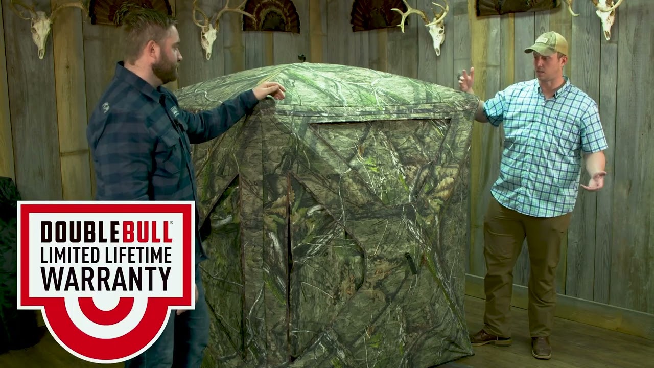 DOUBLE BULL® ROUGHNECK™ GROUND BLIND - YouTube