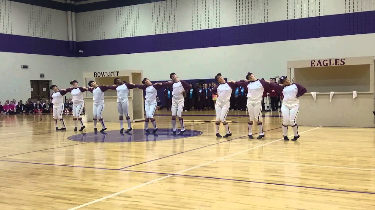 Rowlett HS Drill Team SRD'S Kick Co @ Crowd Pleasers Frisco Feb 13 ...