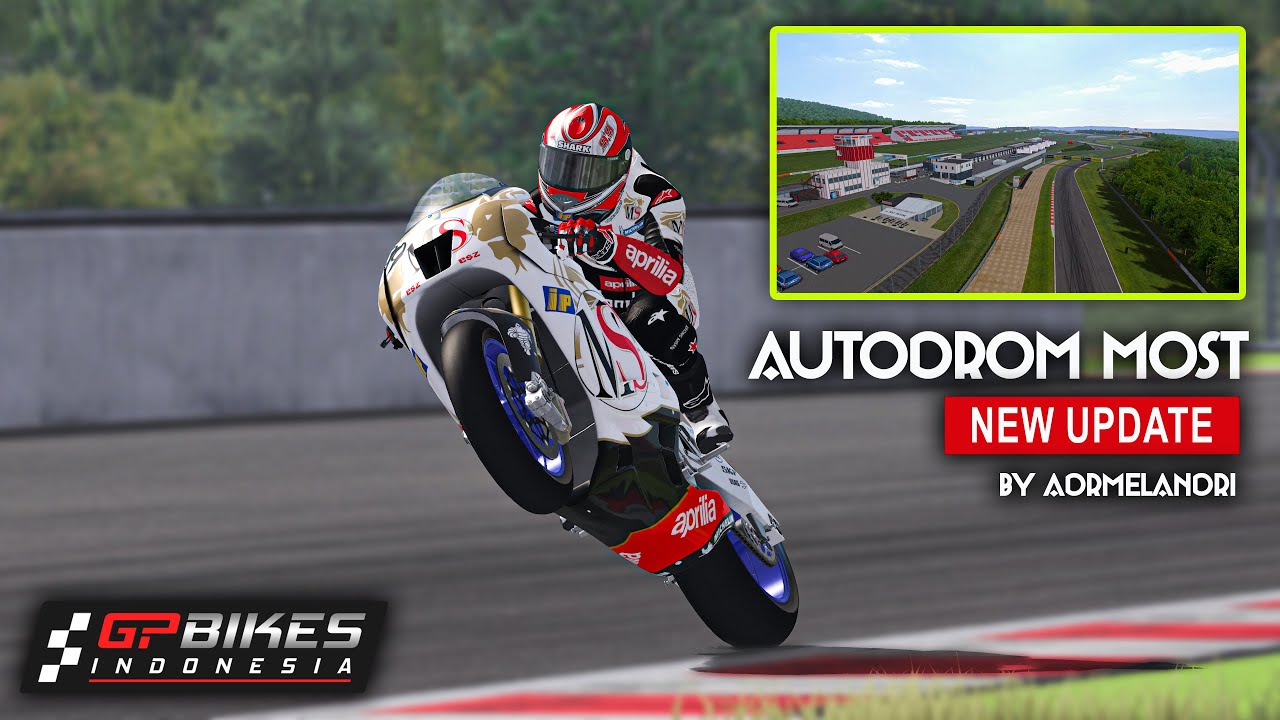 AUTODROM MOST CIRCUIT - GP BIKES - YouTube