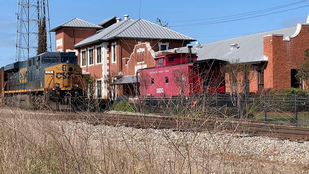 Exploring the CSX Waycross Rice Yard! (ACL sticker unit) - YouTube