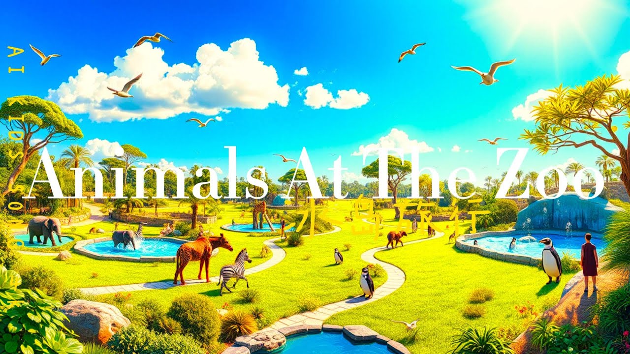 Animals At The Zoo,animal themed songs, zoo themed music,kids animal ...