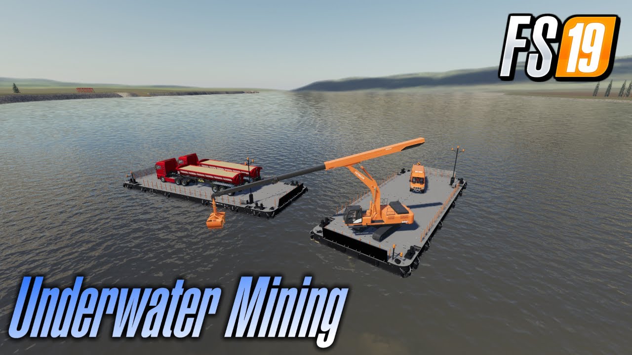 LOAD RIVER SAND YUKON RIVER VALLEY MAP FARMING SIMULATOR MODS - YouTube