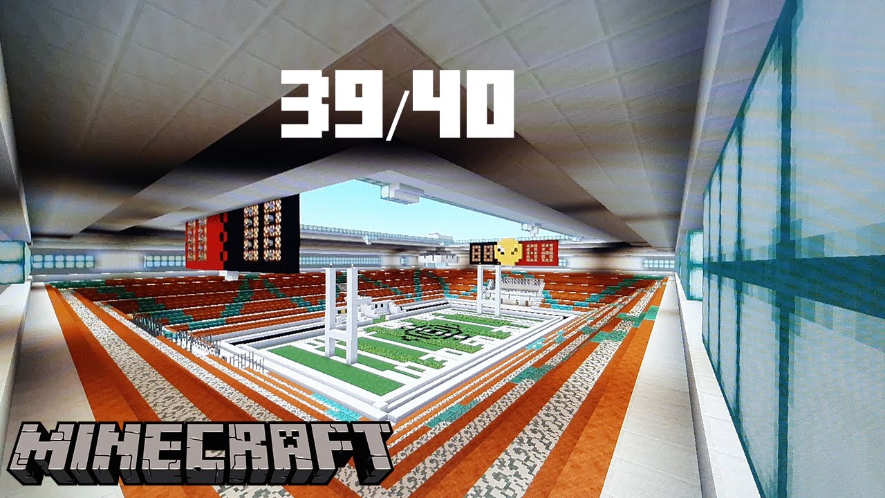 I BUILT A MINECRAFT RUGBY STADIUM NAMED AFTER MAURICE LONGBOTTOM ...