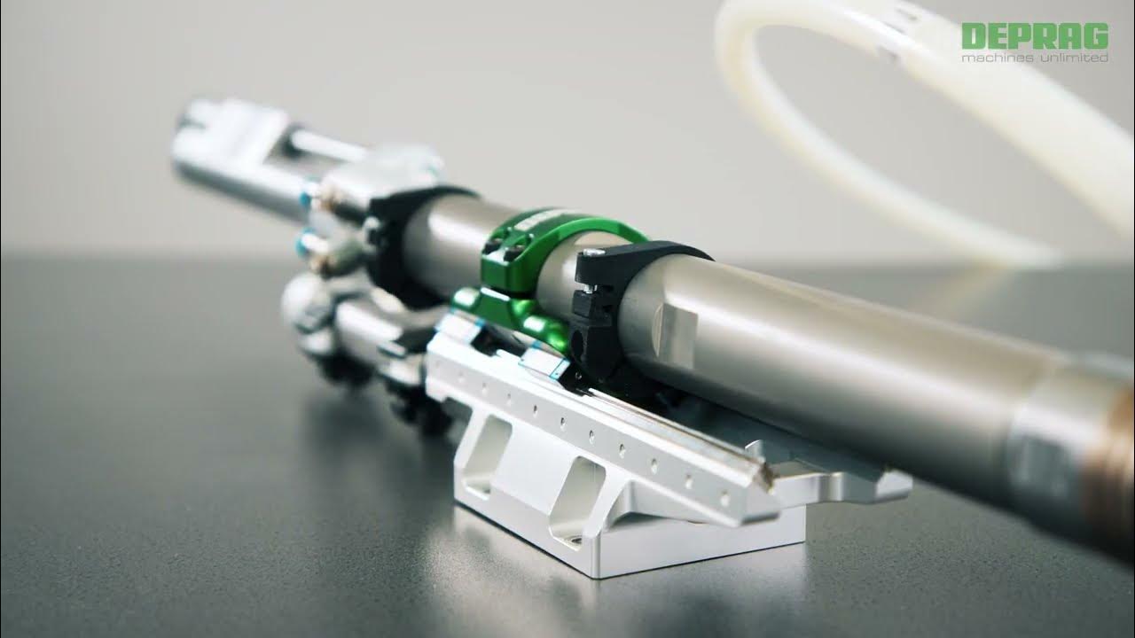 DEPRAG DFM (DEPRAG Feed Module) mit zusätzlichem Z-Hub - YouTube