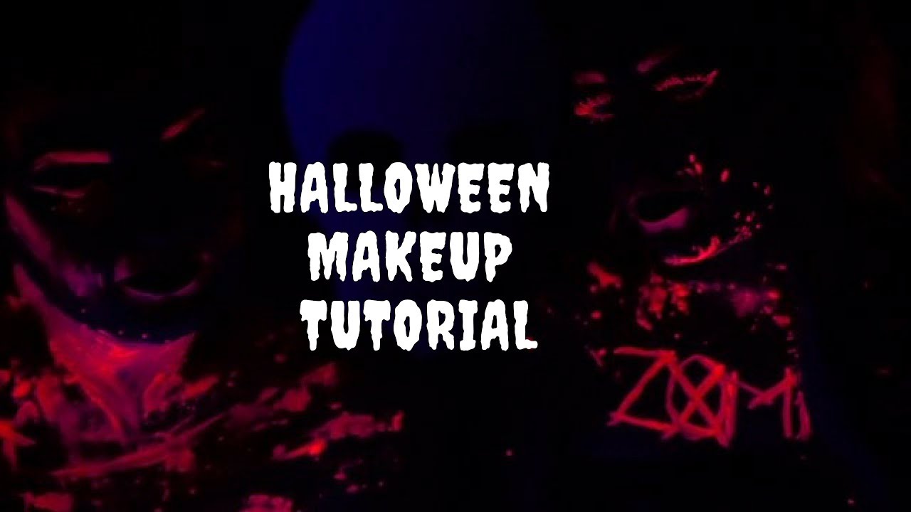 Halloween Makeup Tutorial - YouTube