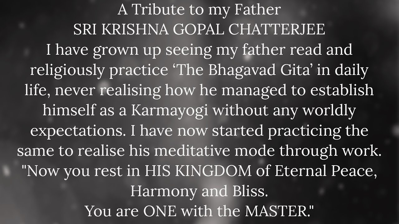Indrani Mukherjee | Indian Classical Vocal | Tribute To My Father | Sri ...