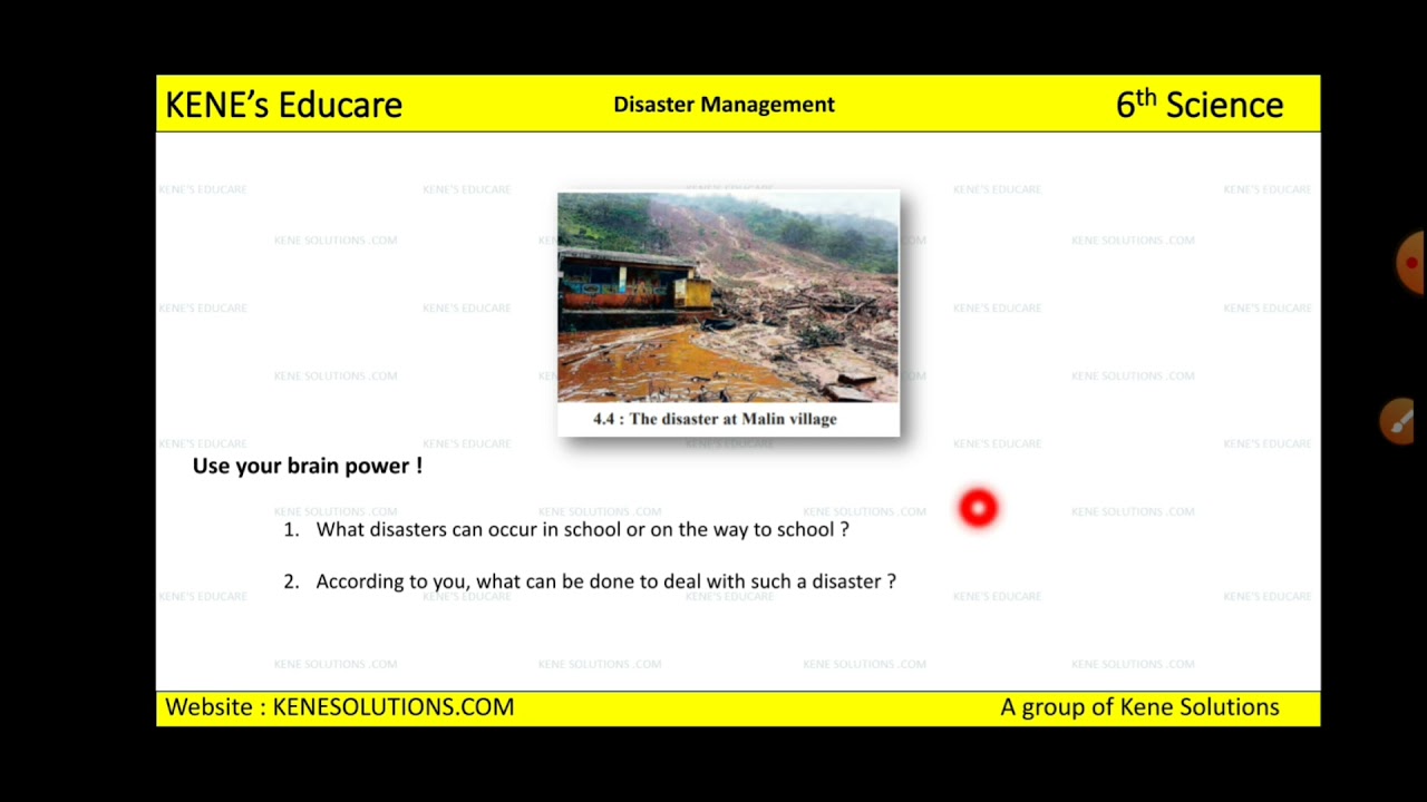 4 Disaster Management 6th Part 1 - YouTube