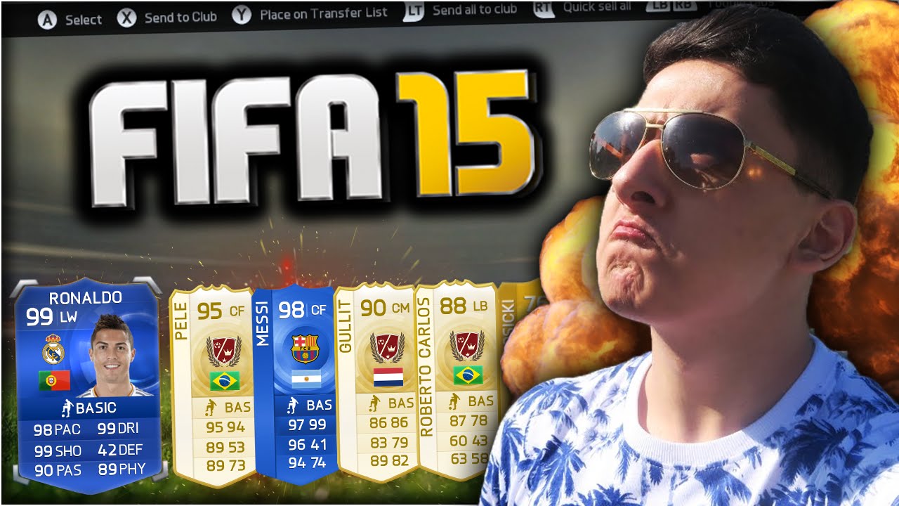 ANESONGIB BEST FIFA 15 PACKS - YouTube