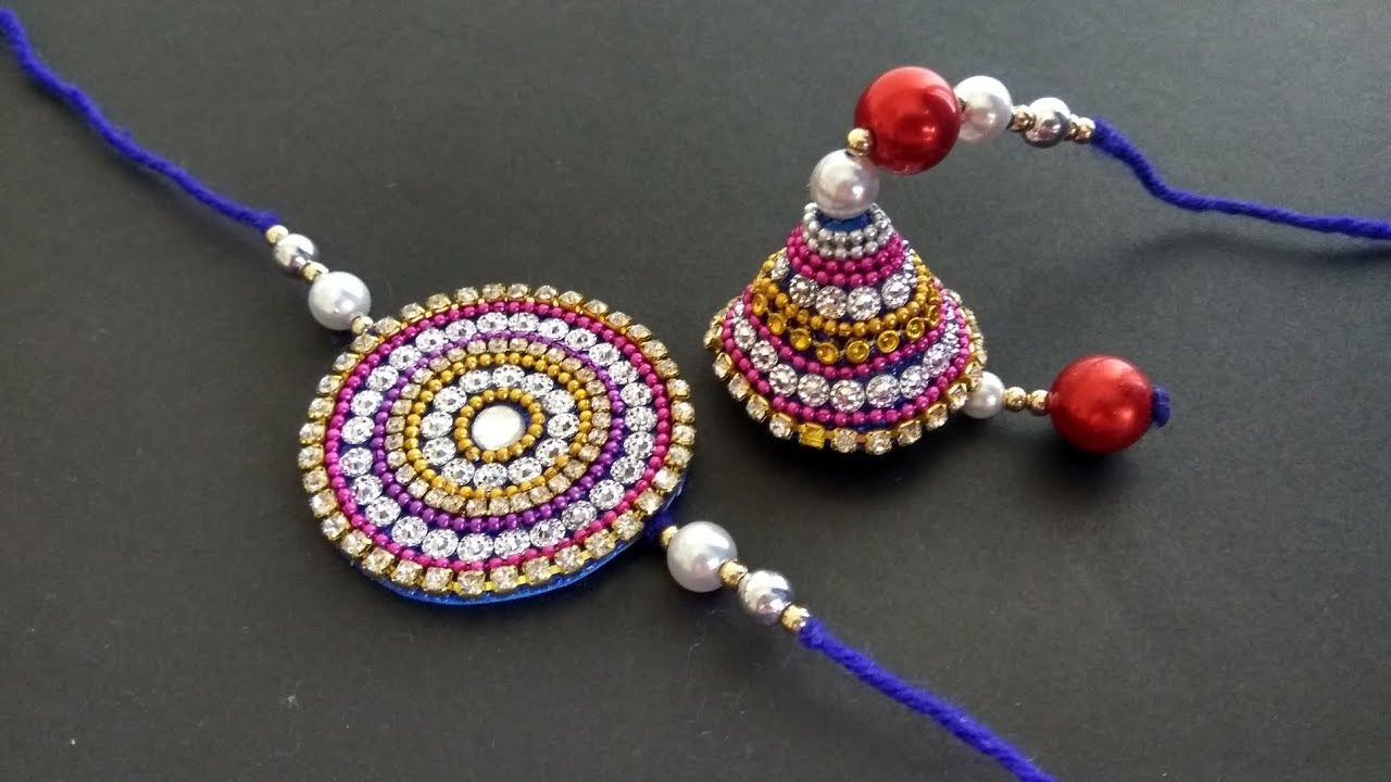 DIY How To Make Lumba Rakhi At Home Rakhi For Bhaiya Bhabhi diy-how-to-make-lumba-rakhi-at-home-rakhi-for-bhaiya-bhabhi
