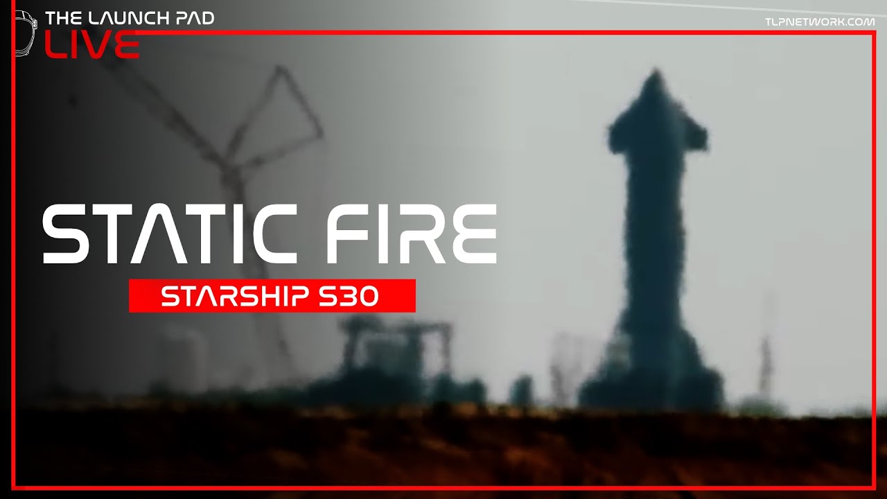 REPLAY! Starship S30 Static Fire Test - YouTube