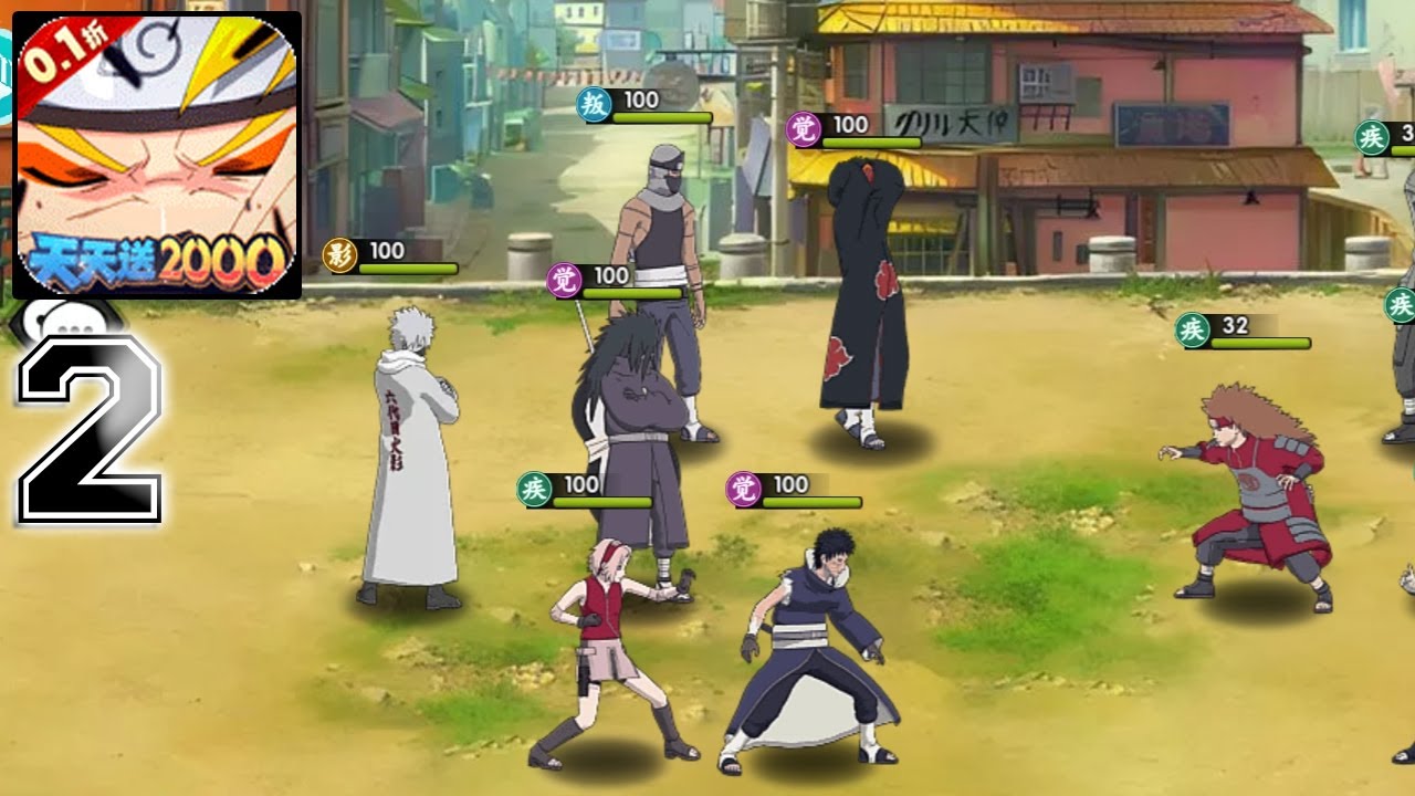 Naruto Adventure Gate - Gameplay Walkthrough Part 2 (android,ios) - YouTube