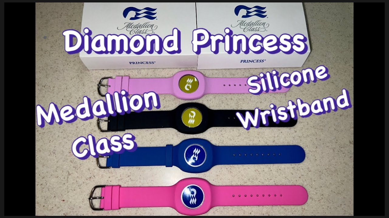 Unboxing our Diamond Princess🛳MEDALLION-CLASS| Silicon Wristbands ...