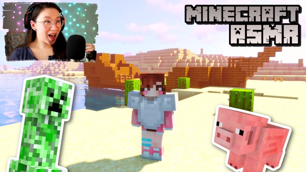 Minecraft ASMR ⛏️ My Most BLURSED Minecraft Adventure 💎 Close Up ...