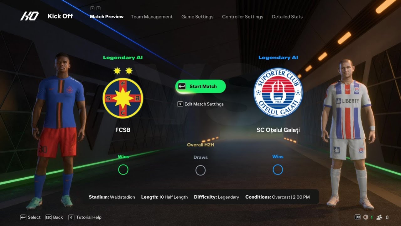 EA FC 25 | FCSB vs Oțelul Galați | Simulare Superliga [4K 60FPS] - YouTube