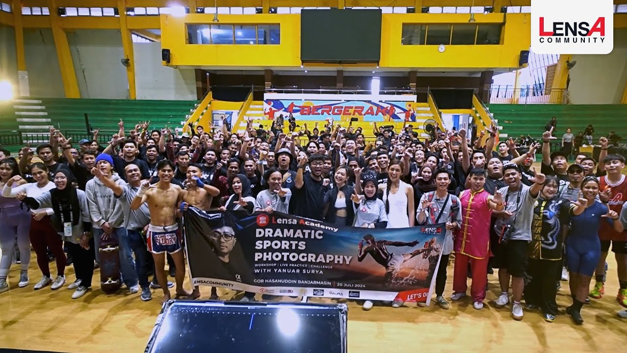 Lensa Academy Banjarmasin “Dramatic Sports Photography” - YouTube