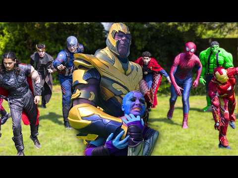 Thanos VS The Avengers - Squid Game!