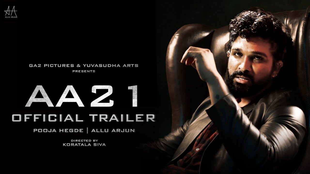 Aa21 - Allu Arjun Official Teaser Trailer | Allu Arjun New Movie 2022 ...