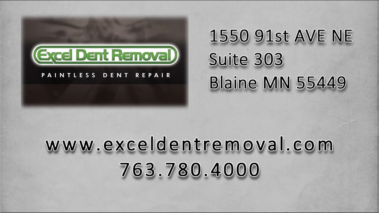 Excel Dent Repair Reviews | Minnesota Paintless Dent Removal - YouTube