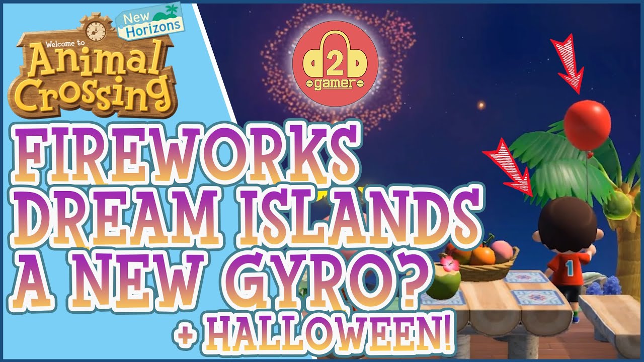 Animal Crossing: New Horizons | Dream Islands, Custom Fireworks, New ...