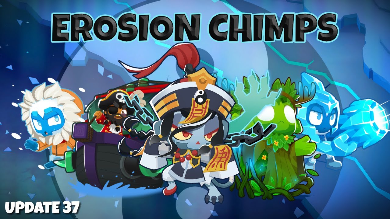 Erosion CHIMPS Black Border Guide: Mystical Encounters (BTD6) - YouTube