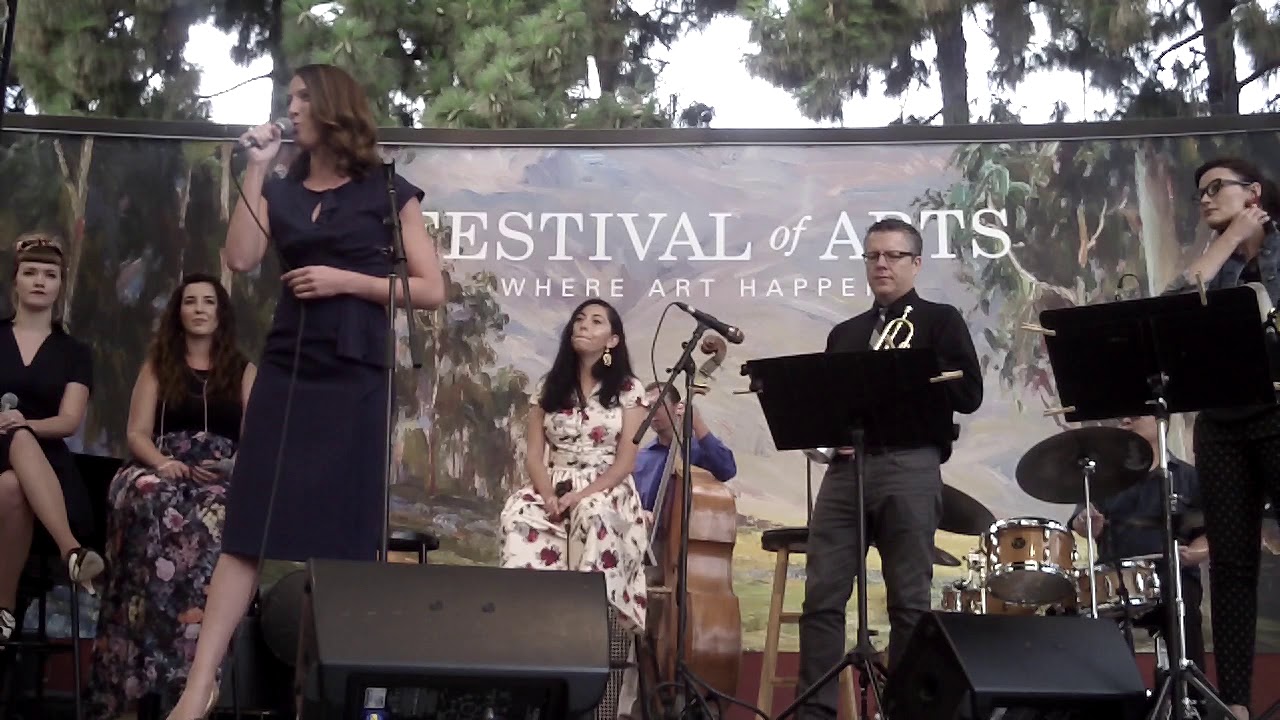 Brynn Stanley performs That Old Black Magic live at the Festival Of ...