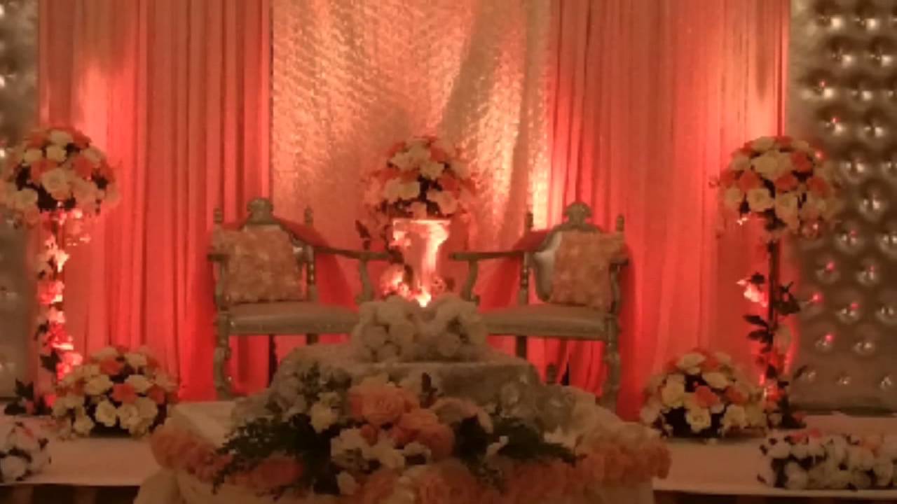 Wedding glamorous stages - YouTube
