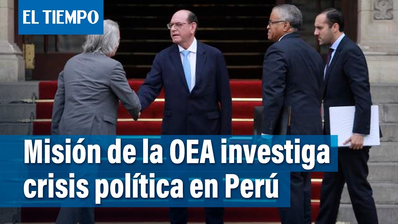 Perú: misión de la OEA se reúne con Pedro Castillo | El Tiempo - YouTube