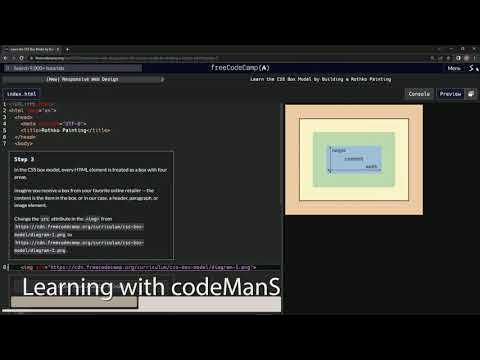 learn2code | freeCodeCamp (New) Responsive Web Design - Building a Rothko Painting: Step 3 - YouTube