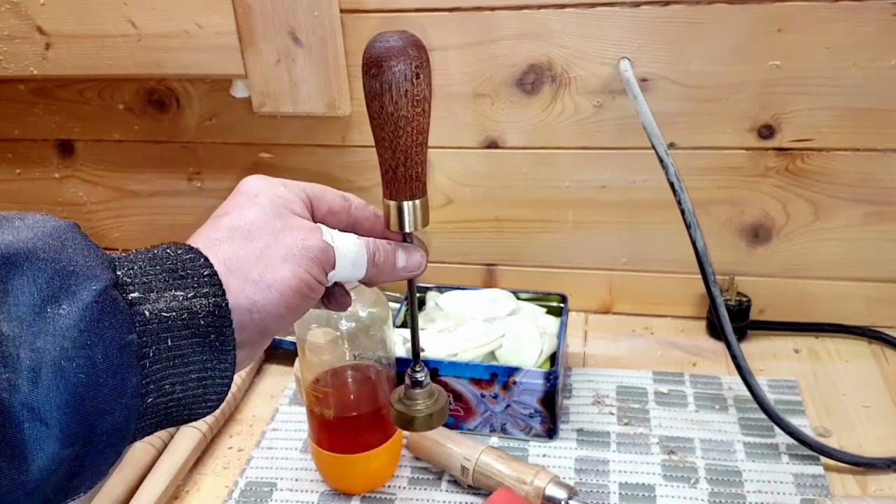 Клеймо мастера как выточить новую ручку токарка по дереву Youtube