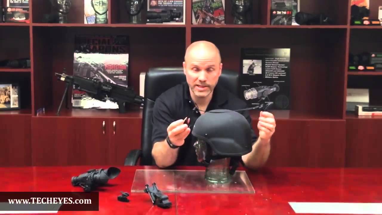 ATN Universal Helmet Mount Tutorial Video-Review by www.TECHEYES.com ...
