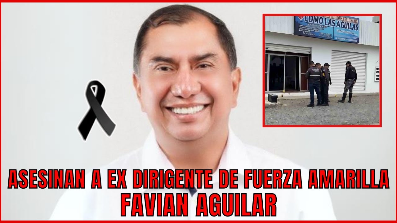 Favian Aguilar, empresario y expresidente de Fuerza Amarilla es ...