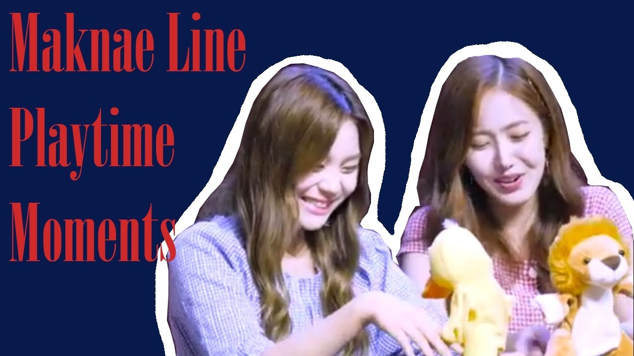 여자 친구(GFRIEND) Maknae Line Playtime Moments - YouTube