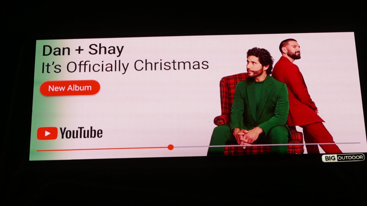 Dan & Shay It's Officially Christmas New Album YouTube Billboard Sunset ...