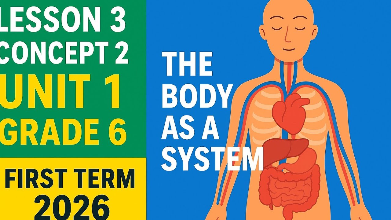 📚Lesson3(the type of muscles)– concept 2—unit 1— Science Grade 6 (First ...