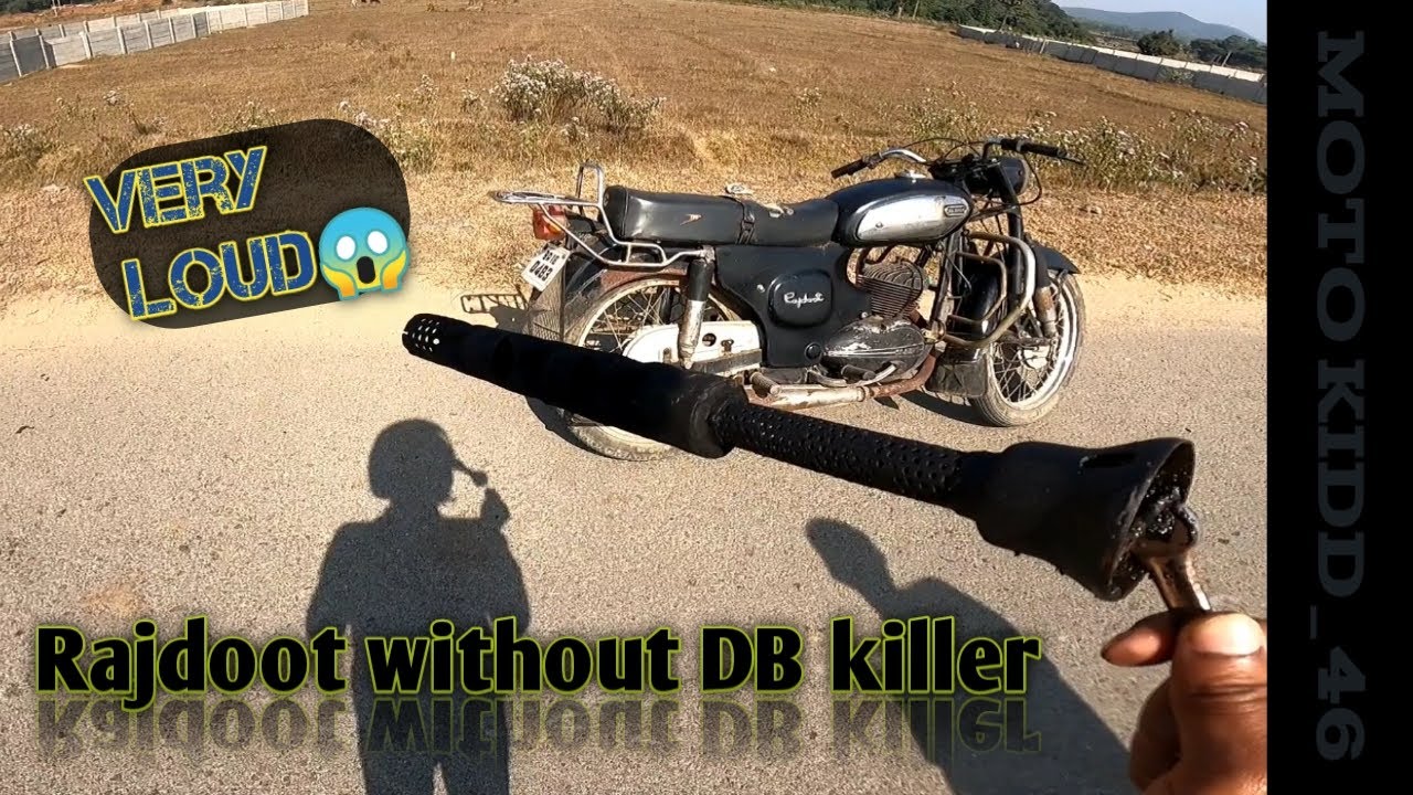 Rajdoot bike | rajdoot bike without DB killer | kaafi jyada loud ho gyi ...