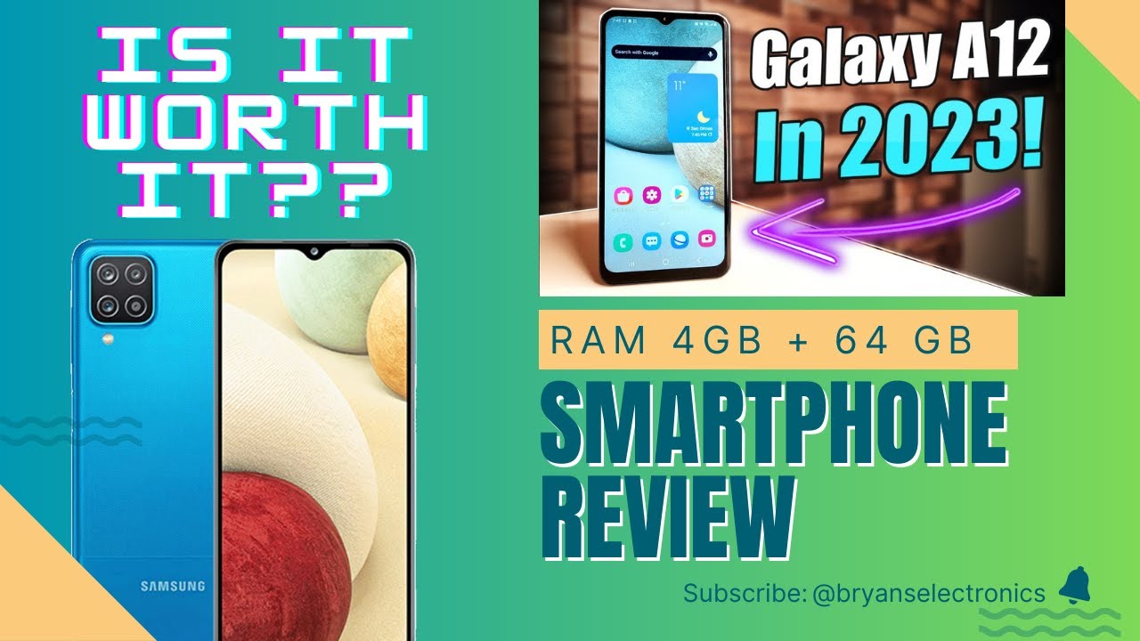 SAMSUNG A12 PHONE - 64GB ROM/ 4GB RAM, 5000mAh BATTERY. YOU WON'T 🤯 ...