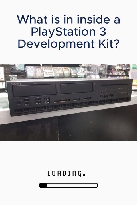 What is in inside a PlayStation 3 Development Kit? #playstation3 #playstationdevkit - YouTube