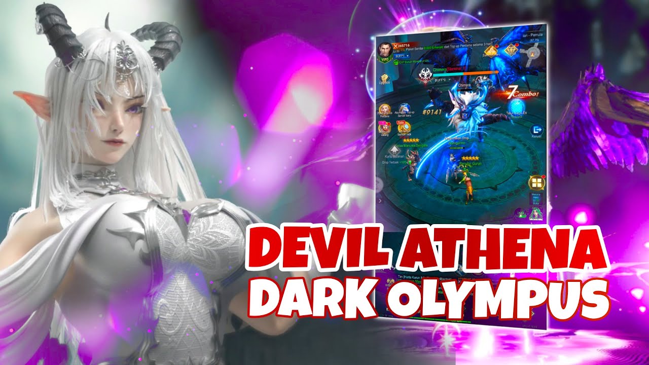 GAME SANTAI MMORPG TERBAIK !! DEVIL ATHENA DARK OLYMPUS - YouTube