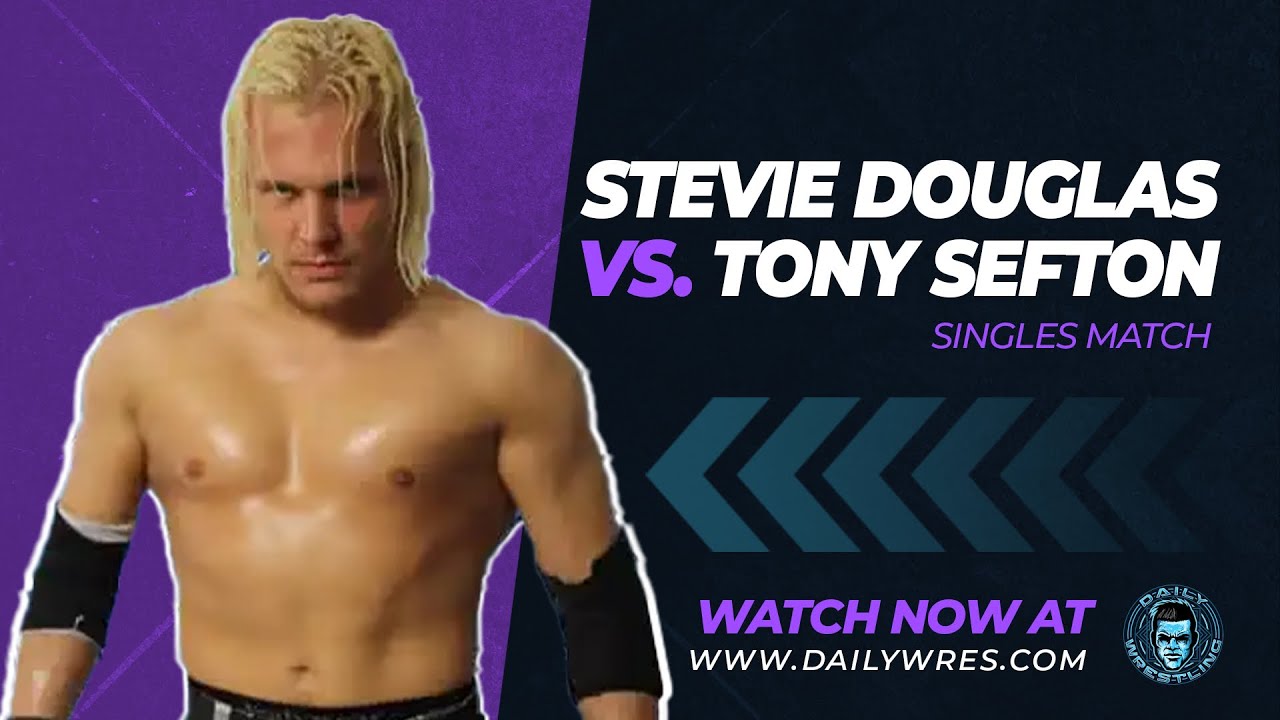 Stevie Douglas vs. Tony Sefton - International Singles Match - YouTube