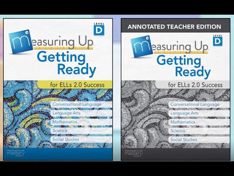 Measuring Up Getting Ready for ELLs 2.0 Success - YouTube